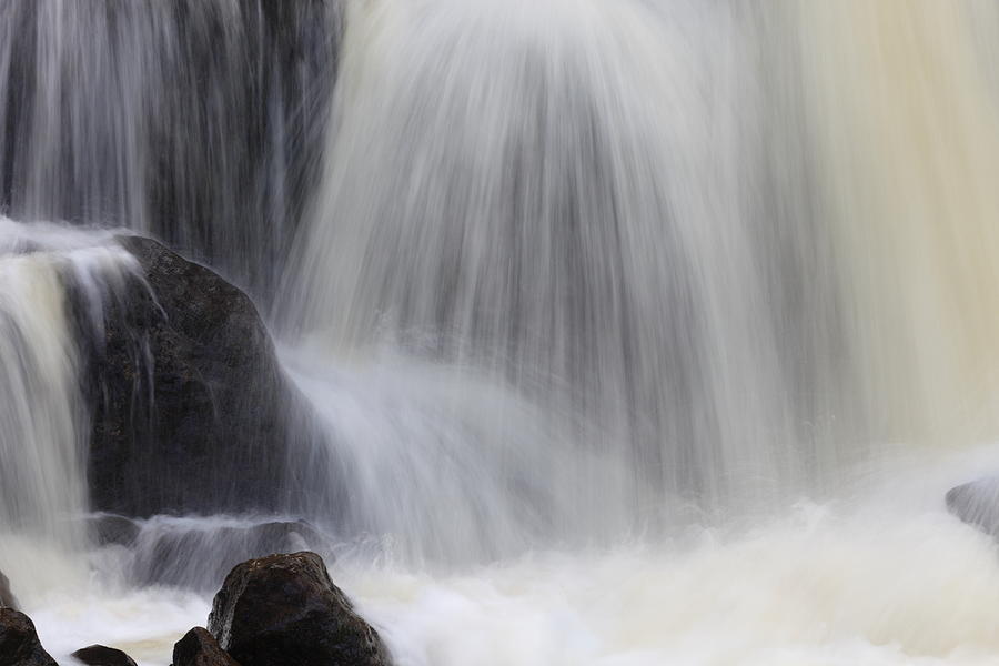 Waterfall and rocks - available for licensing Photograph by Ulrich ...