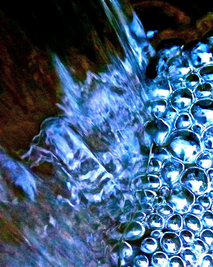 Waterfall Bubbles Photograph by Jean Wright - Fine Art America