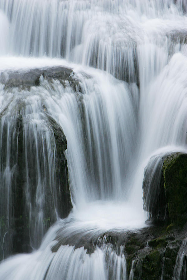 Waterfall Closeup Photograph by George Herbert - Fine Art America