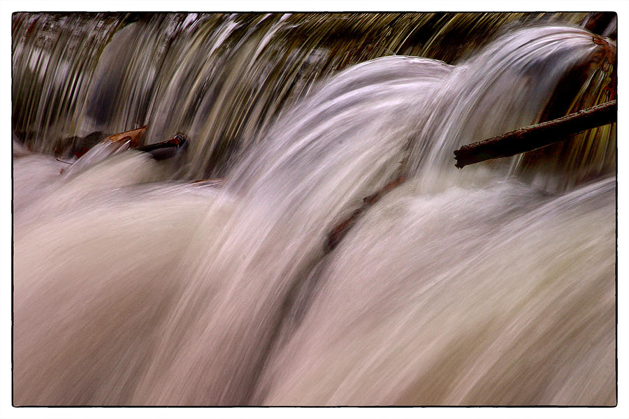 Waterfall Over Beaver Dam Photograph by Patrick Garner - Fine Art America