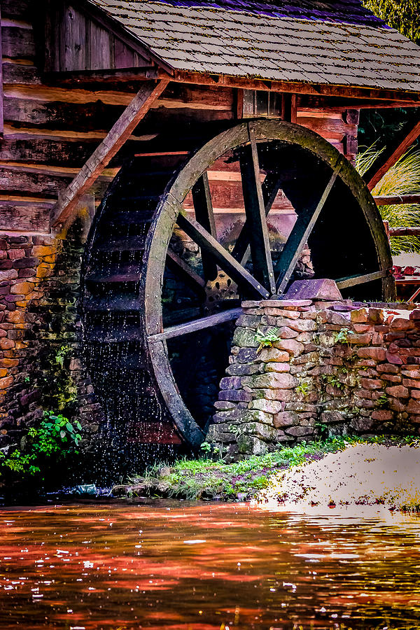 Waterwheel Photograph by Michael Brooks | Fine Art America