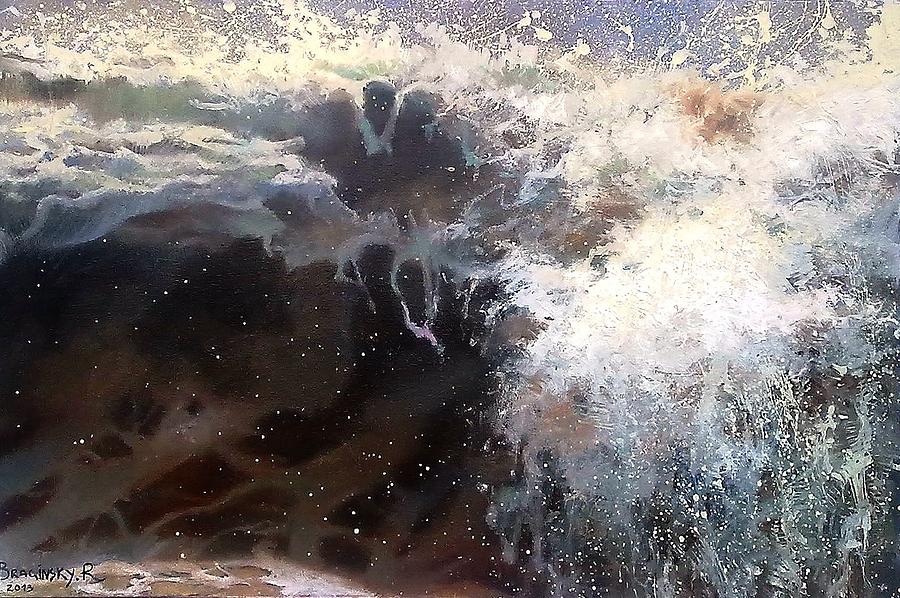 Wave Painting by Robert Braginsky - Fine Art America