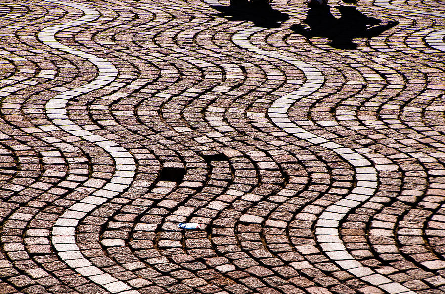 Wavy Pavement Photograph by Michael Brewer - Fine Art America
