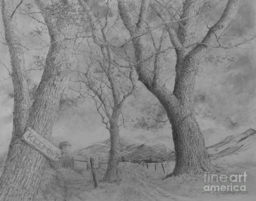 Welcome Drawing by Jim Hubbard - Fine Art America