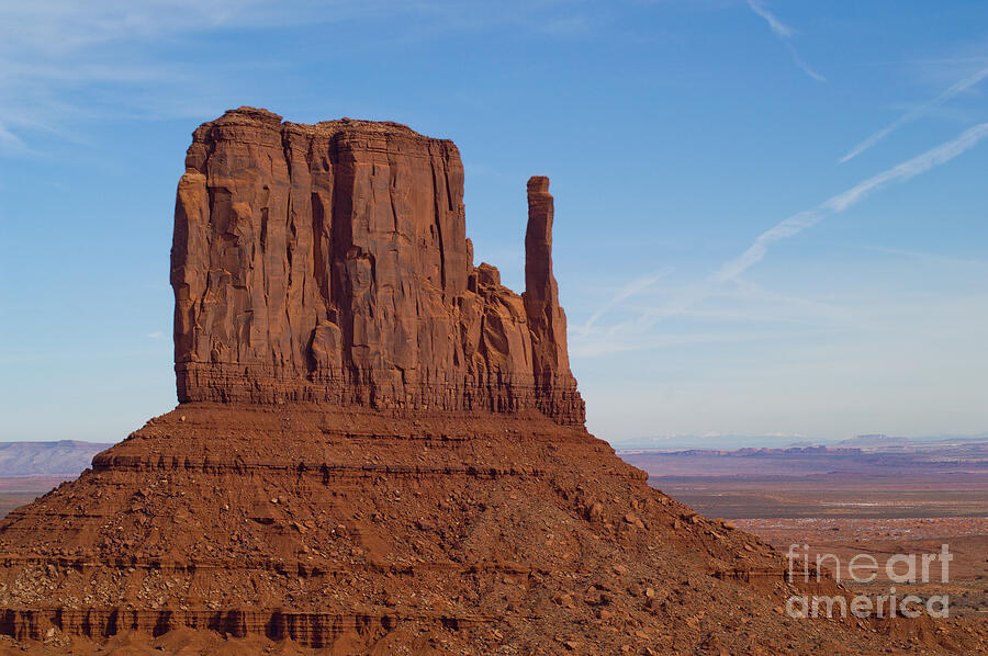 West Mitten Butte in Monument Valley Navajo Tribal Park, USA Photograph ...