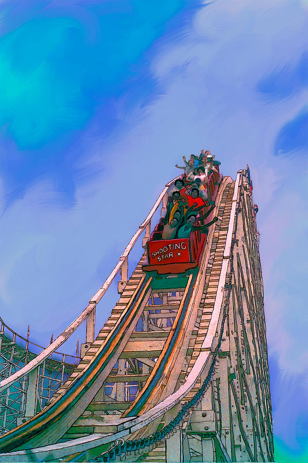 Wheeee Digital Art by Barry Moore | Fine Art America