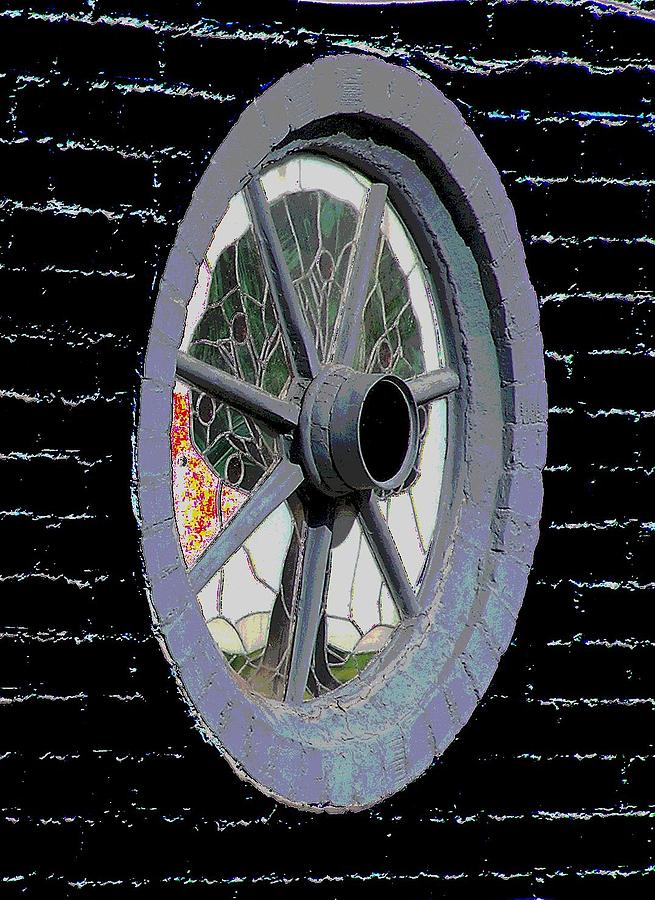 Wheel Window Photograph by Douglas Settle - Fine Art America