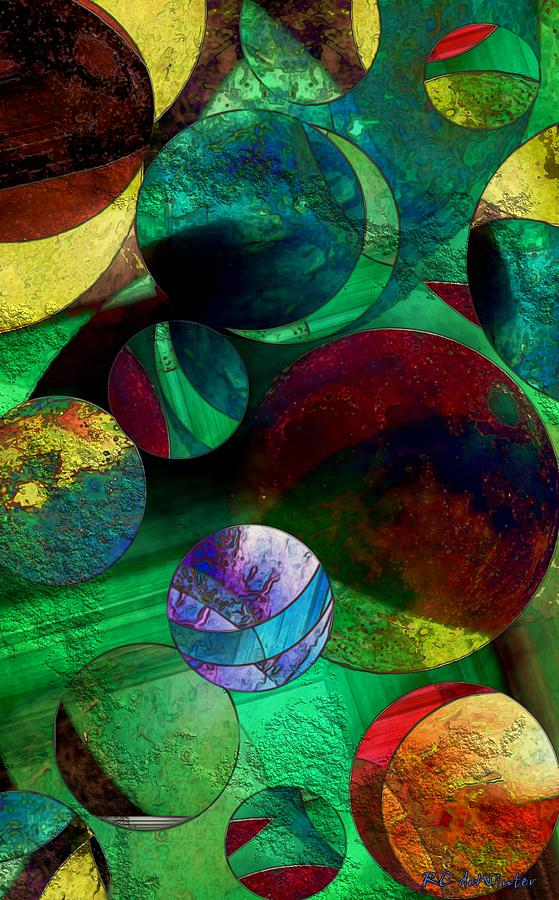 When Worlds Collide Painting by RC DeWinter - Fine Art America