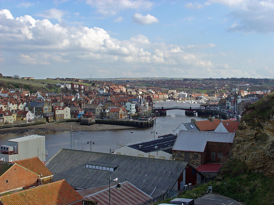 Whitby Rooftops Photograph by Rod Johnson - Fine Art America