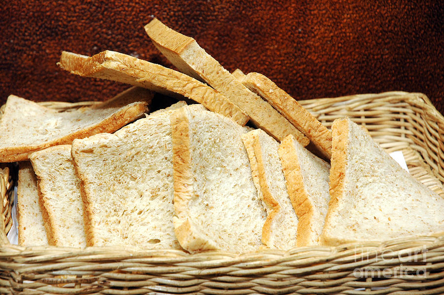 White Bread Photograph by Antoni Halim - Fine Art America