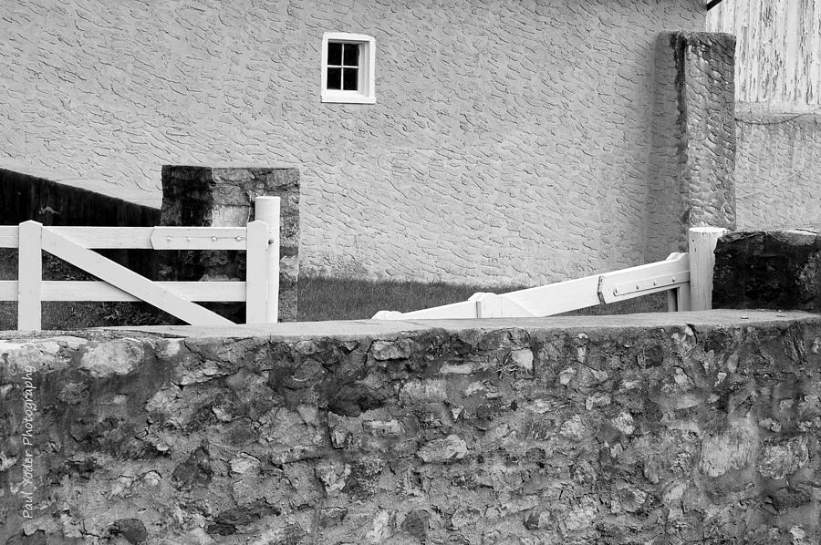 White Gate and Window Photograph by Paul Yoder - Fine Art America