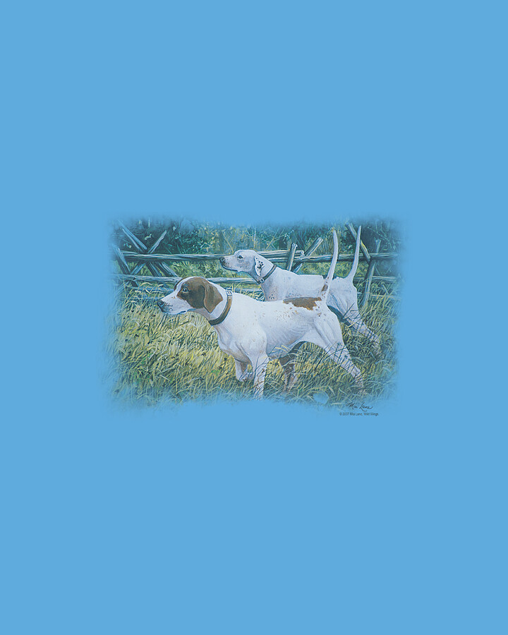 Wildlife - English Pointer Pair Digital Art by Brand A - Fine Art America