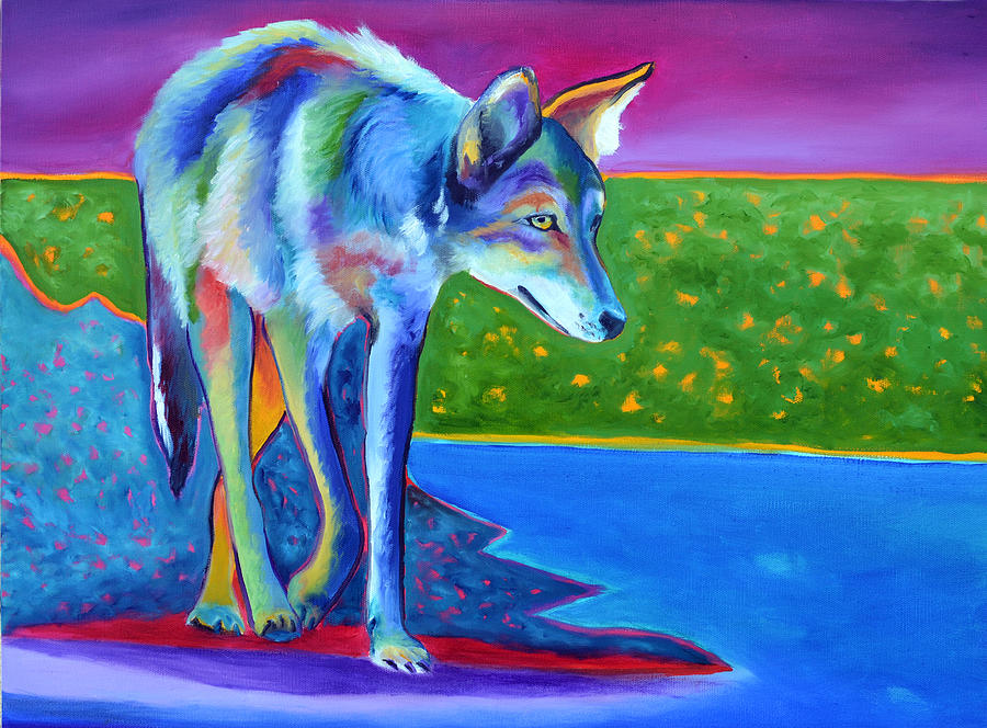 Wile E. Painting by Robert Pankey - Pixels