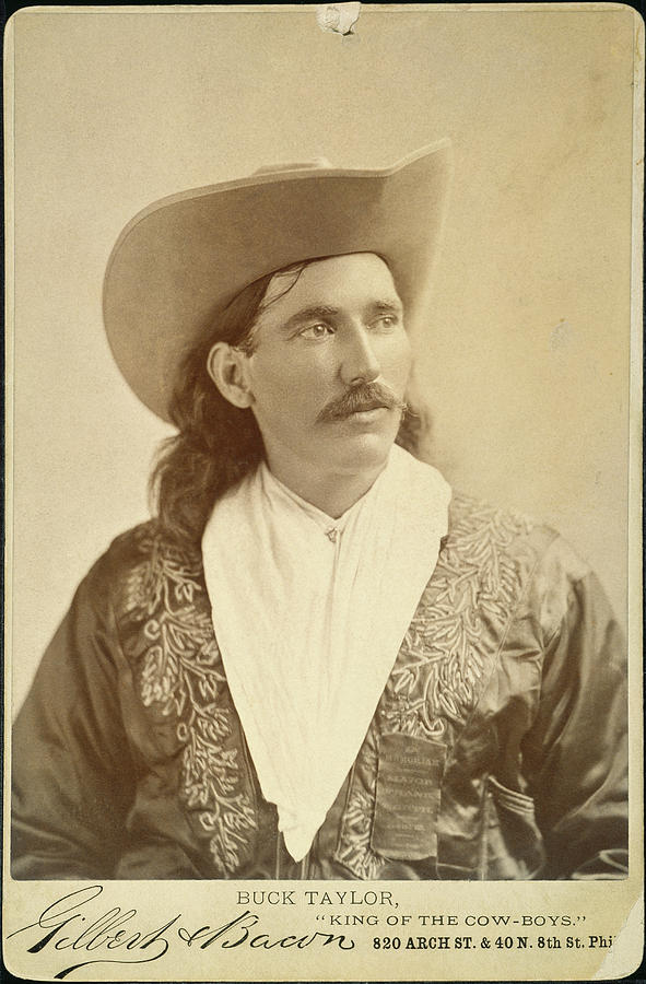 William Levi 'buck' Taylor (1857-1924) Photograph by Granger | Fine Art America