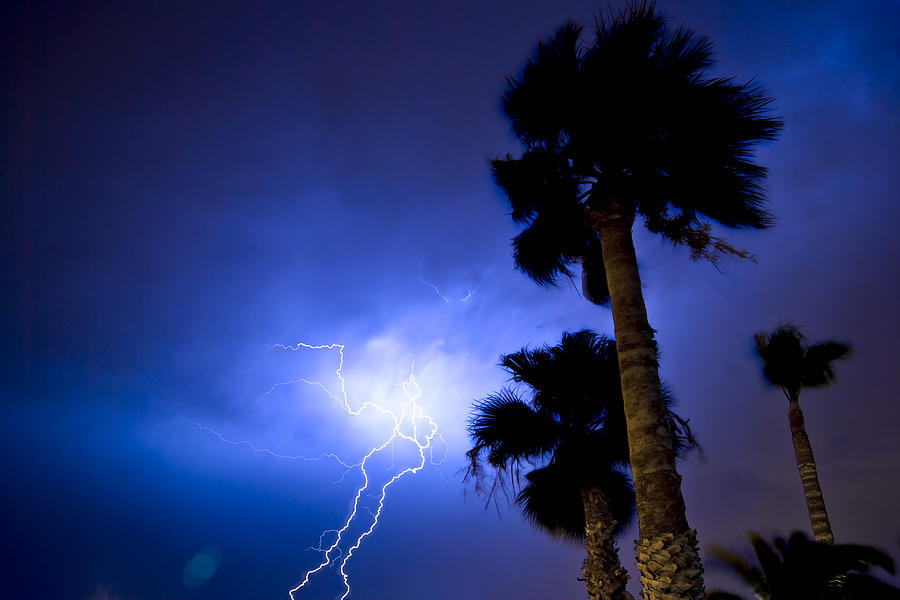 Wind and Lightning Photograph by David Coyle - Pixels