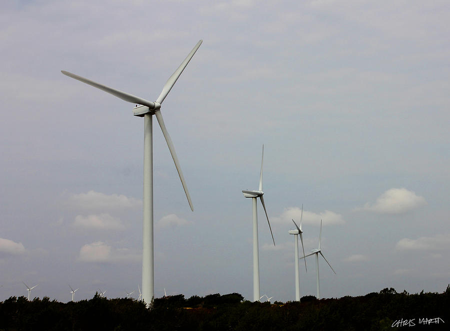Wind Park Photograph by Chris Martin - Fine Art America