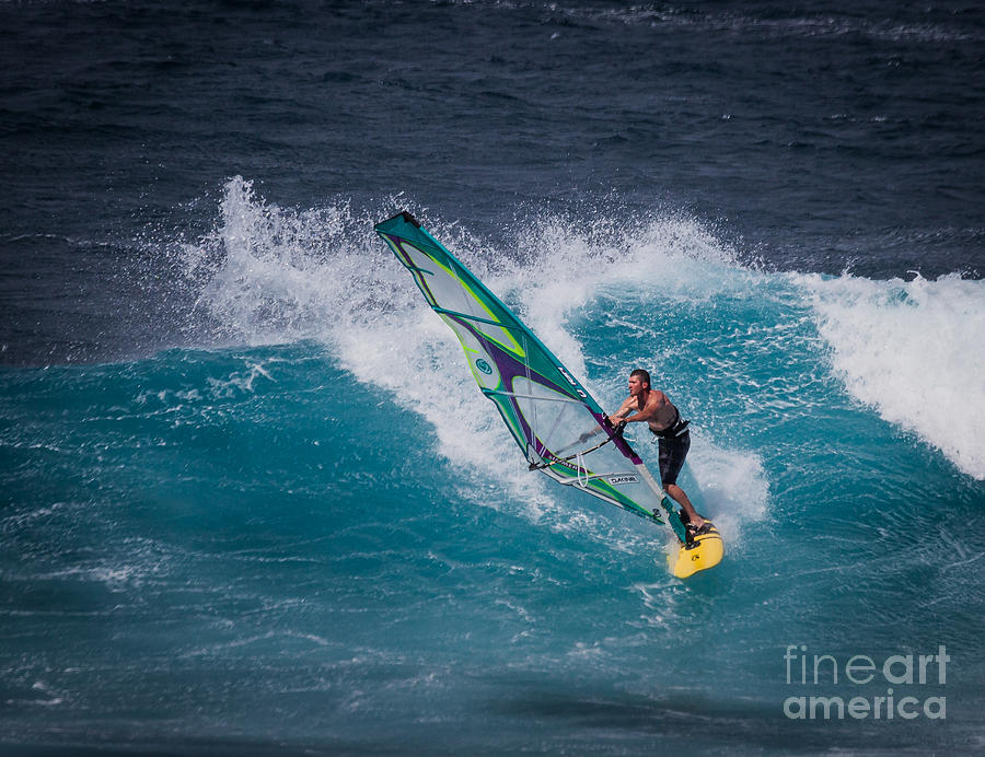 Wind Surfer Photograph by Webb Canepa | Fine Art America