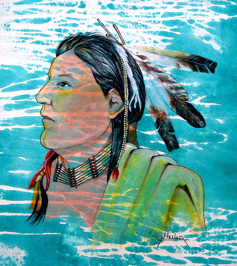 Wind Walker Painting by Curtis Heilig - Fine Art America