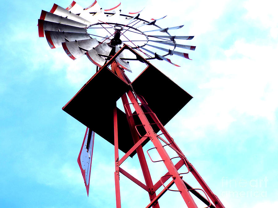 Windmill Close Range Photograph by Rebecca Malo - Fine Art America