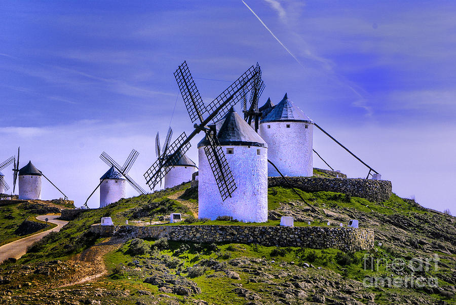 Windmill Valley Photograph by Rick Bragan - Fine Art America