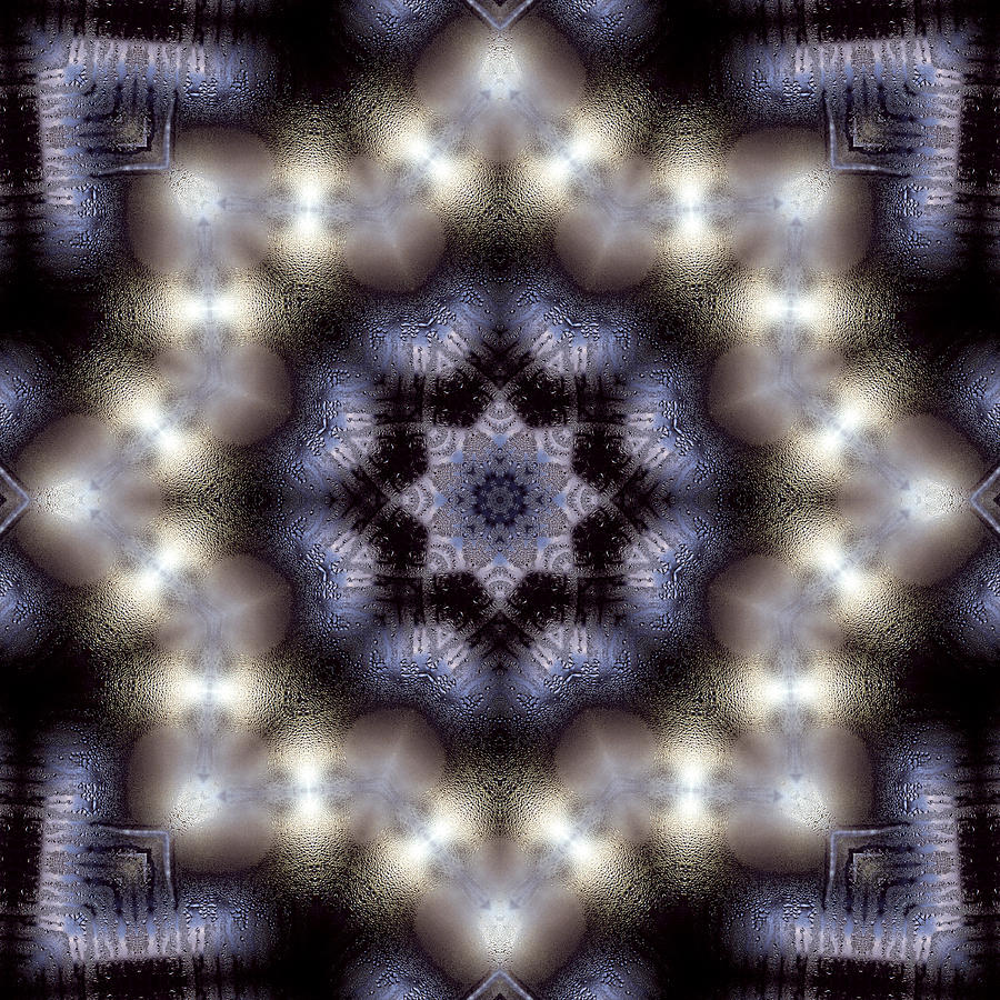 Window Ice Mandala7 Photograph by Lee Santa - Fine Art America