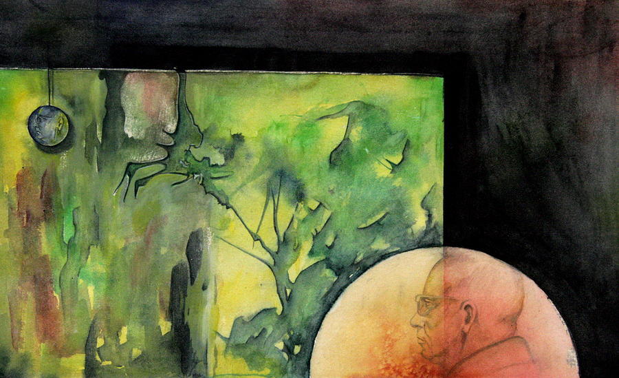 Window Reflections Painting by Shelley Phillips - Fine Art America