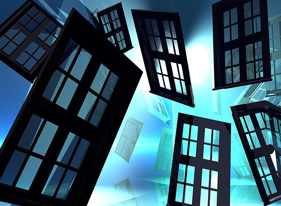 Windows 2013 Digital Art by Digital Hiccup - Fine Art America