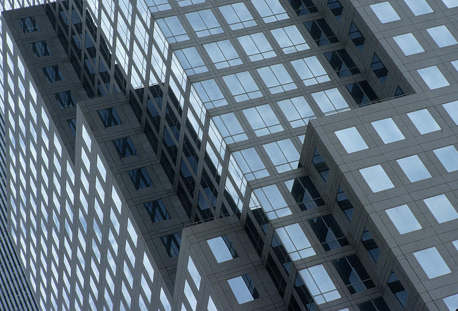 Windows On Skyscraper Photograph by Ron Koeberer - Pixels