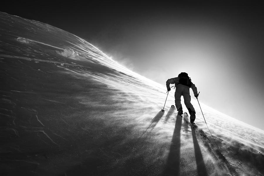 Windy Summit Photograph by Dave Heath - Fine Art America