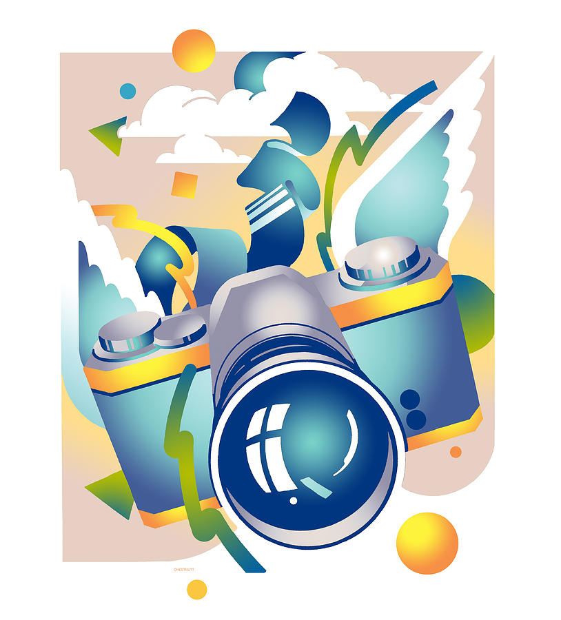 Winged Camera Digital Art by David Chestnutt - Fine Art America