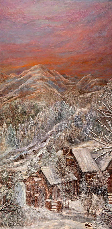 Winter Solace Painting by Barbara Willms - Fine Art America