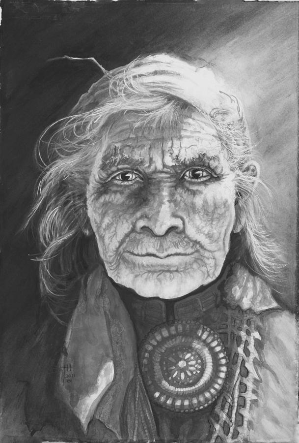 Wisdom Painting by Beth Gramith - Fine Art America