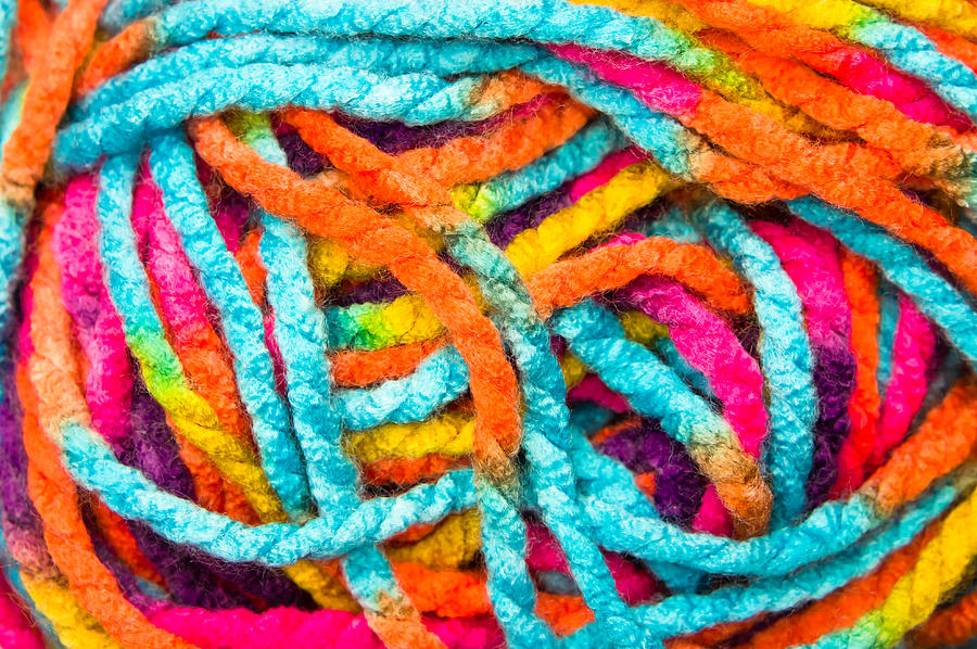 Wool thread Photograph by Tom Gowanlock - Fine Art America