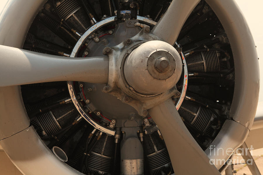 World War II Airplene Engine Photograph by M K Miller - Fine Art America