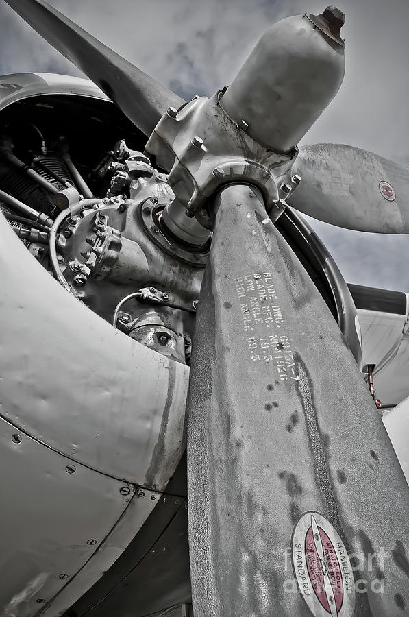 Wright R-1820-82 Cyclone Photograph by Charles Dobbs