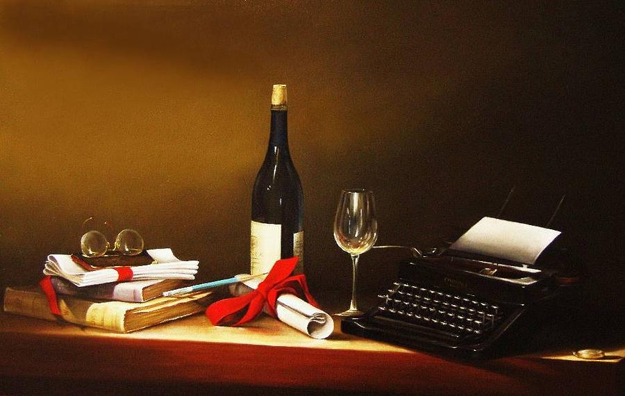 Writing Painting by Tiago Finato - Fine Art America