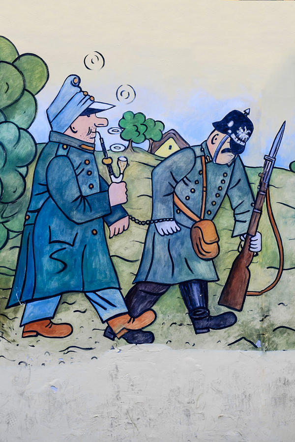 WW1 Graffitti Photograph by Chris Smith - Pixels