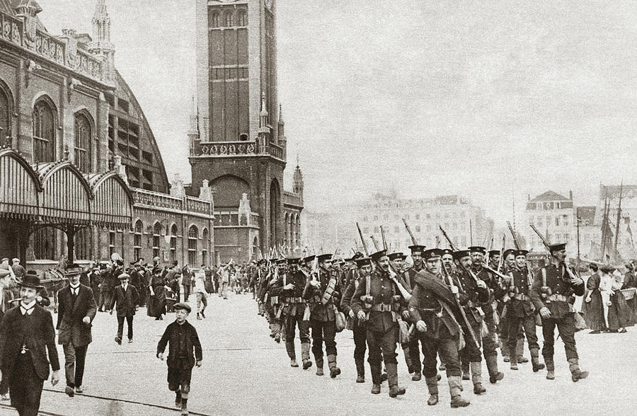 Wwi Ostend, C1914 Photograph by Granger - Fine Art America