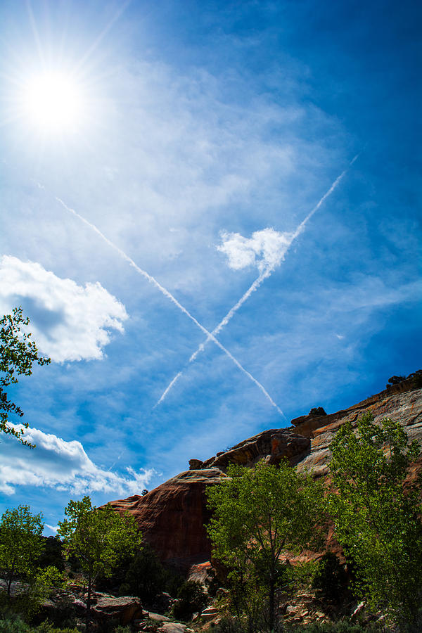 X Marks Photograph by Rhys Arithson