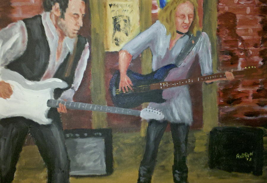 Xtacy Painting by David Rodden | Fine Art America