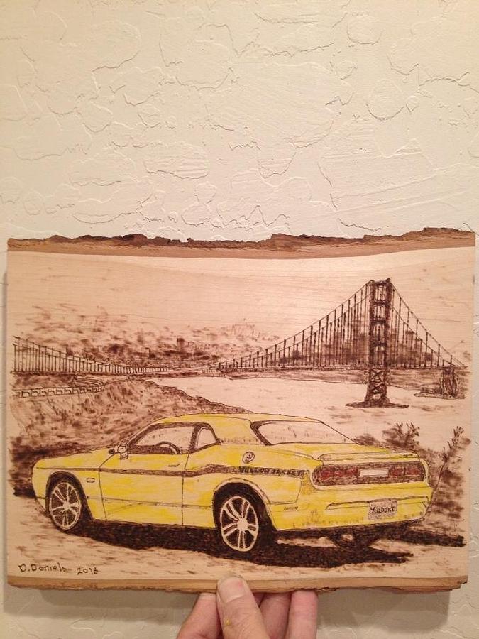 Yellow Jacket Pyrography by Dwayne Daniels - Fine Art America