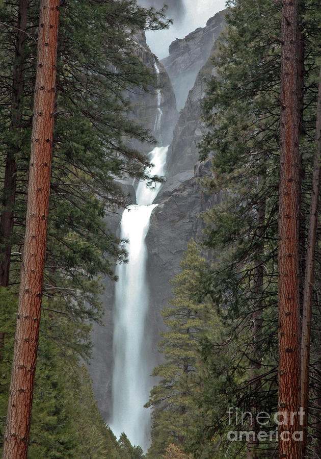 Yosemite Waterfall Photograph by Eric Riesch - Pixels