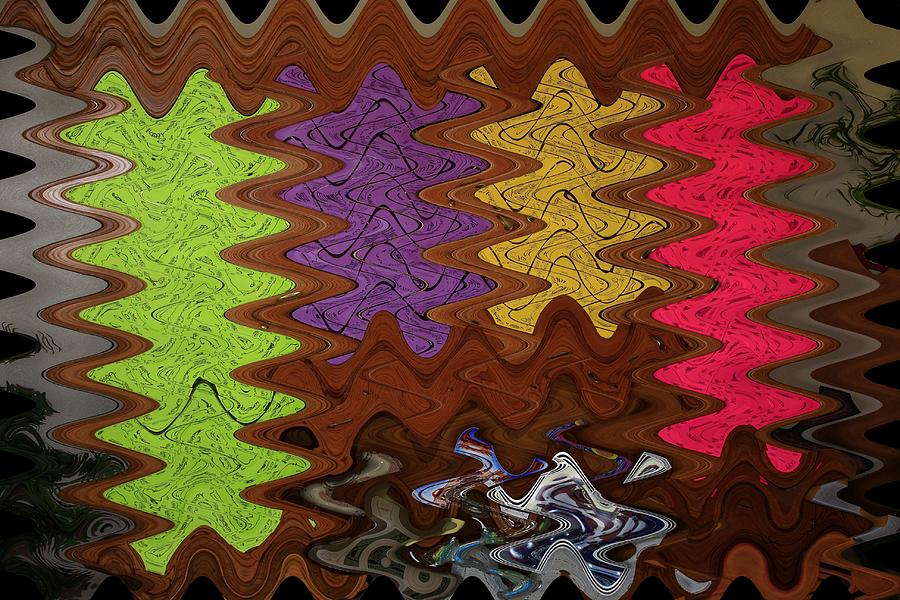 Zig Zag Digital Art by Douglas Settle - Fine Art America