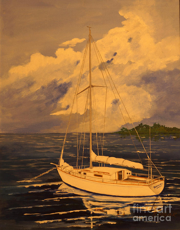 Zingara Painting by Barbara Moak - Fine Art America