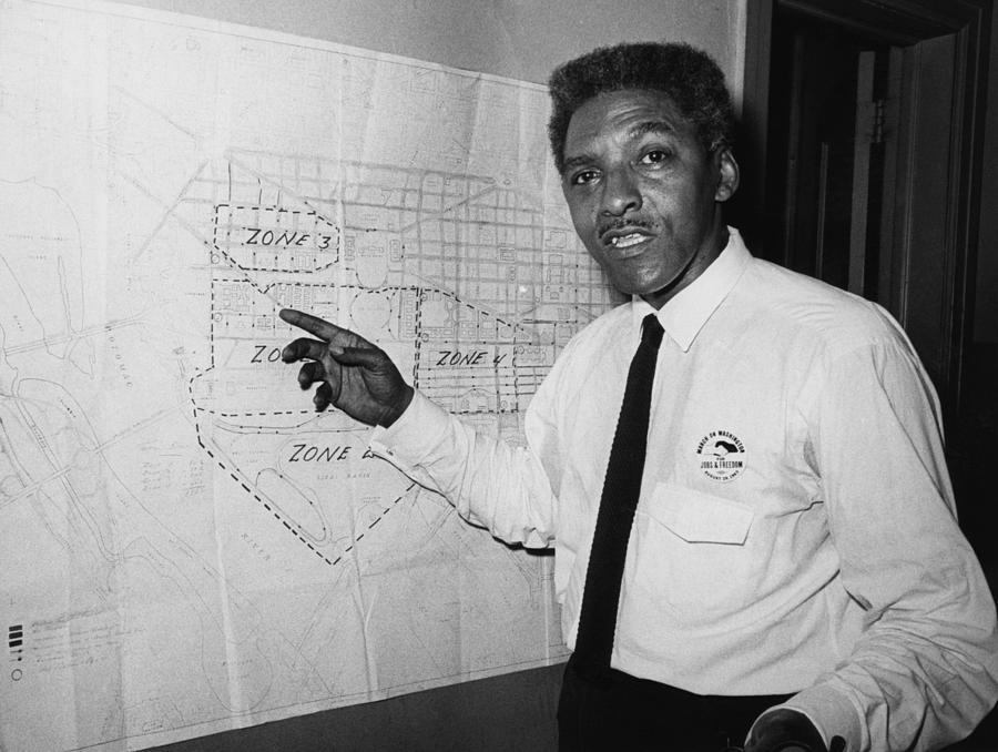 Bayard Rustin 1912-1987, African Photograph by Everett