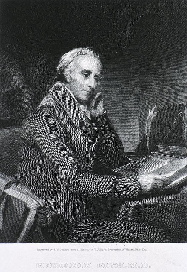Benjamin Rush 1745-1813, Eminent Photograph by Everett - Fine Art America