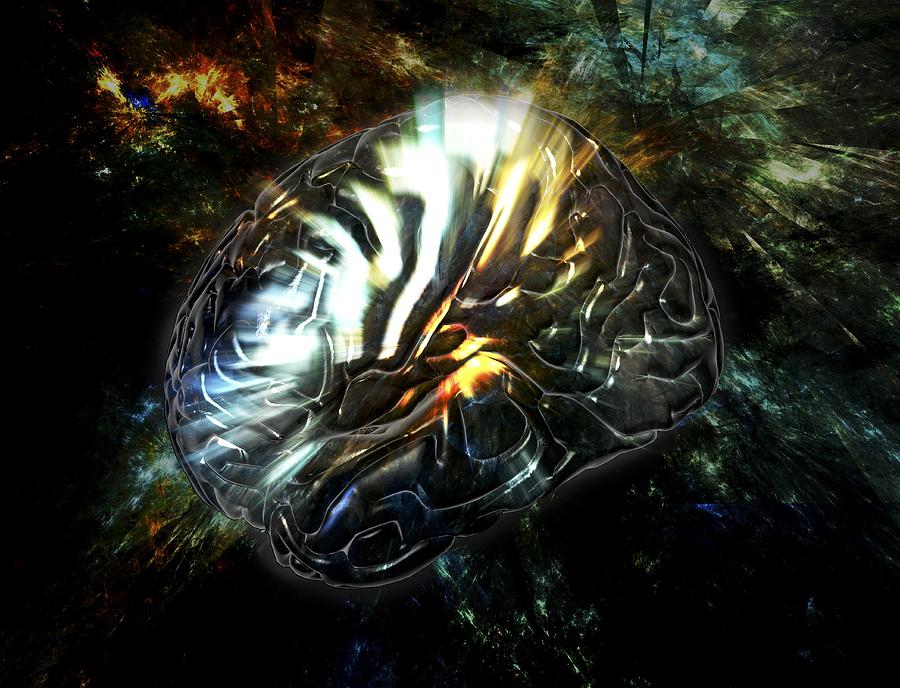 Brain Activity, Artwork Photograph by Equinox Graphics - Fine Art America