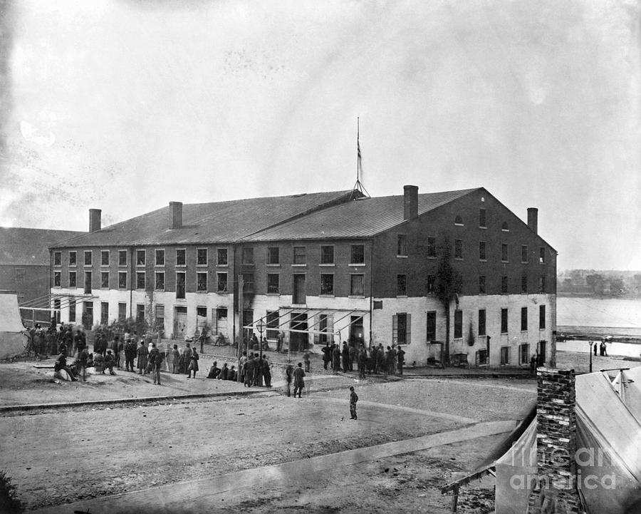Civil War: Prison Camp Photograph by Granger Civil War: Prison Camp Photograph by Granger