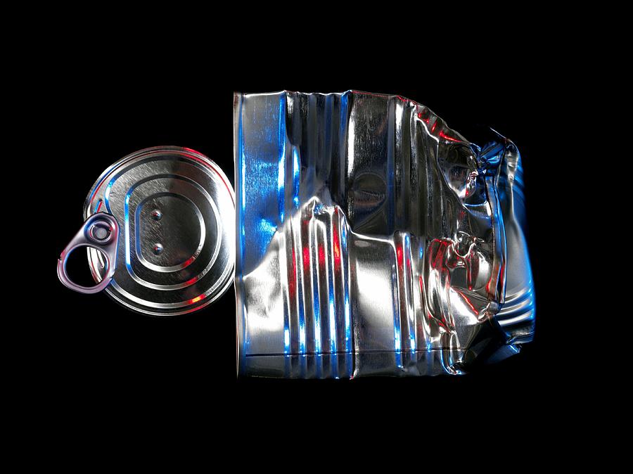 Crushed Can #1 by Science Photo Library