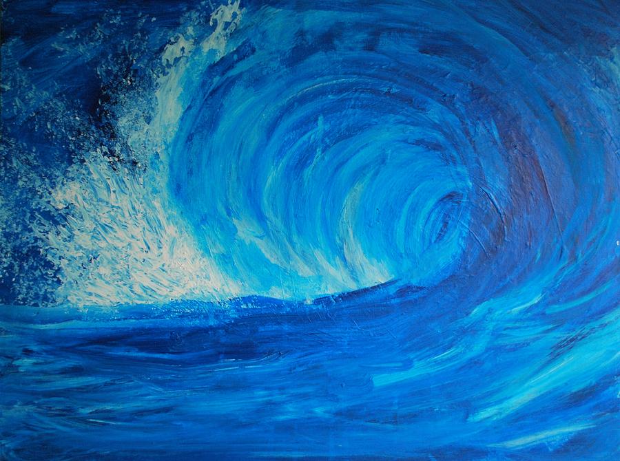 CURL Abstract Painting by DC Decker - Fine Art America